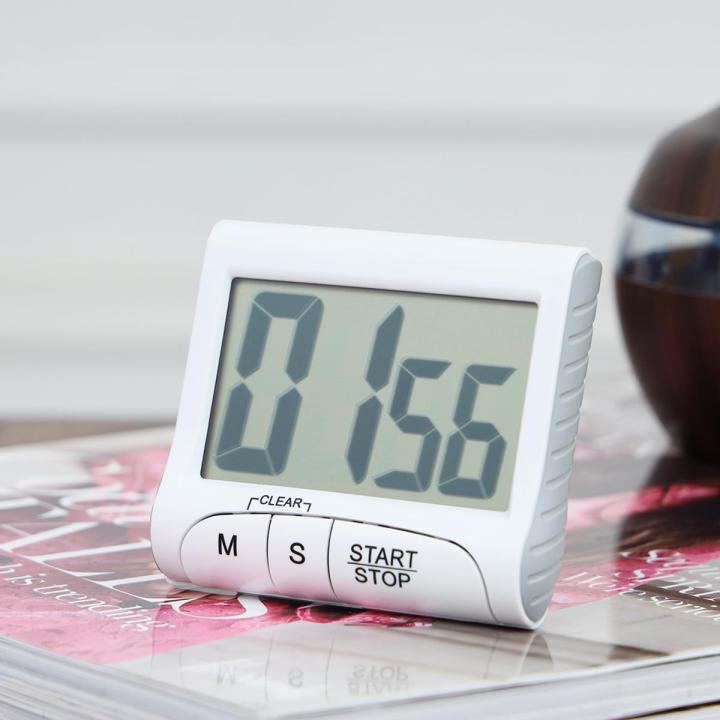 LCD Electronic Timer Digital Kitchen Cooking Timer Count Down Loud ...