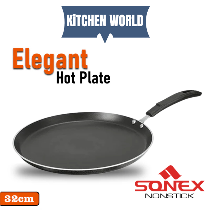 Non-Stick Hot Plate, Sonex Elegant 32cm Non-Stick Hot Plate – Premium ...