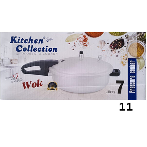 kitchen Collection Wok Pressure Cooker 7 Liter | Daraz.pk