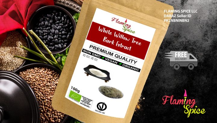 White Wilow Tree Bark Extract 100g | Daraz.pk