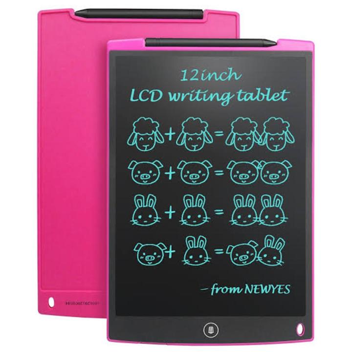 LCD Writing Tablet Colorful Board E-writer Digital Memo Pad Erasable ...