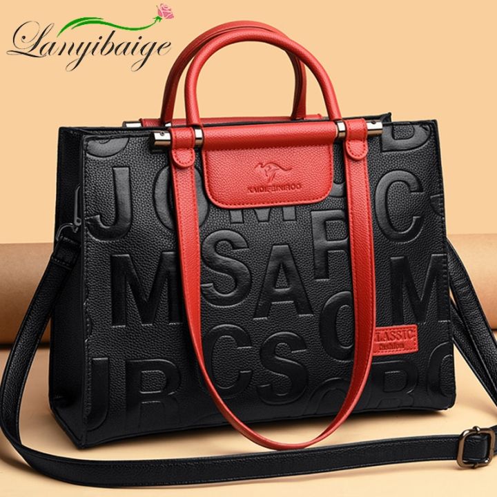 Famous Designer Brand Bags Ladies PU Leather Handbag 2024 Luxury Ladies ...