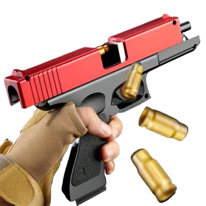 Glock Shell Ejection Nerf Soft Darts Toygun For Kids With 10 Soft Darts ...