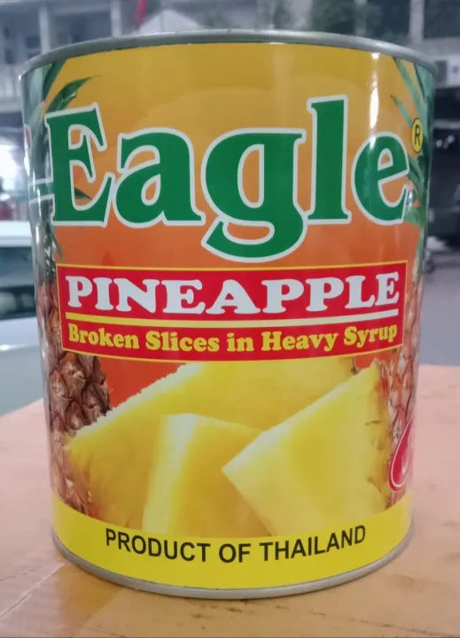 PINEAPPLE BROKEN SLICES DELICIOUS IN HEAVY SYRUP Tin (3KG) - VERY HIGH ...