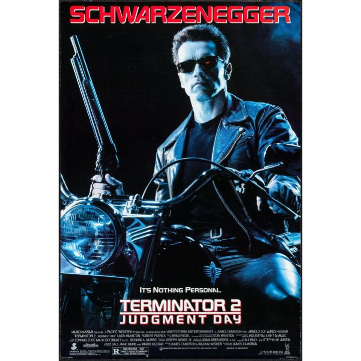 The Terminator Movie Posters Movies 2.0 Vinyl Paper Quotes Vintage ...