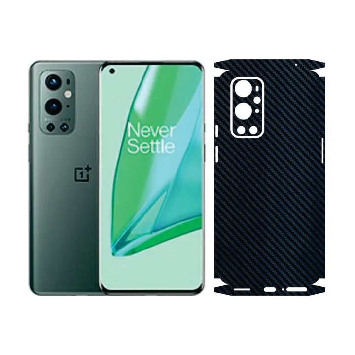 OnePlus 9 Pro Carbon Black 360 Back Paper Full Covering Back Sheet Anti ...