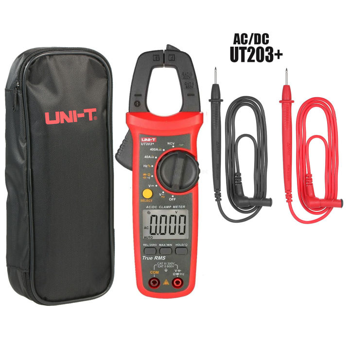 Digital clamp meter UT203+ 400A AC/DC (Upgraded version of UT203 ...