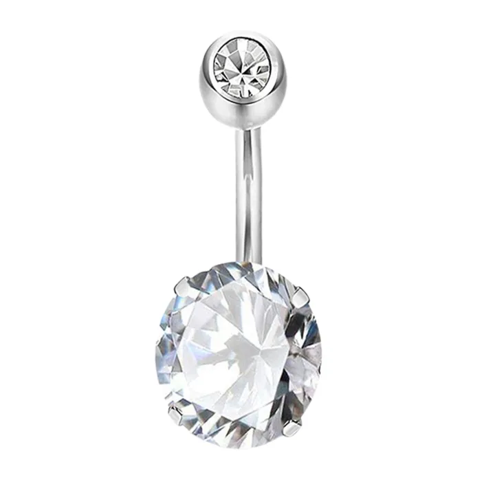 Navel Ring Creative Navel Barbell Stud Body Piercing | Daraz.pk