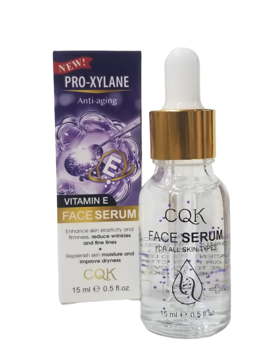 CQK PRO XYLINE Anti-Aging Face Serum – Vitamin E Enhanced Formula for ...