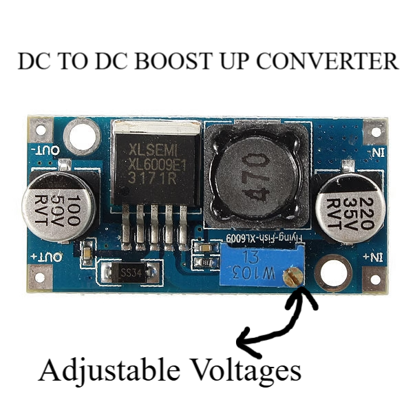 Xl6009 Dc step up Boost Converter Voltage Booster Hw-432 | Daraz.pk