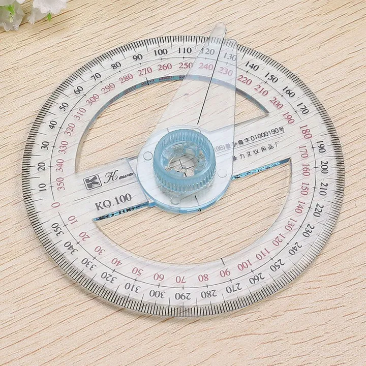 Durable Round Drafting Supplies Office School Measuring Tool Ruler ...