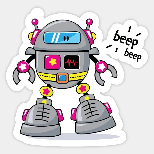 Beep Beep Sticker Cool Stickers for Kids/Teens, Waterproof DIY stickers ...