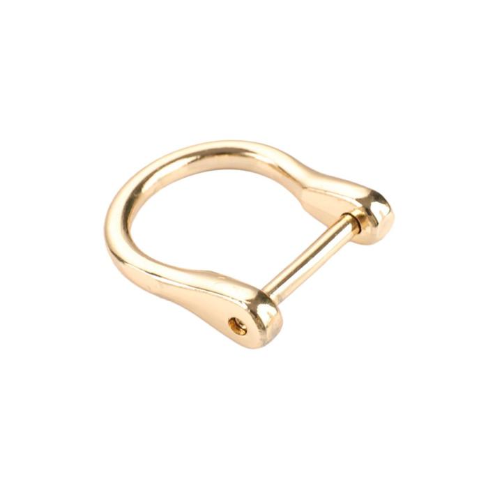 Detachable Removable Open Screw D Ring Buckle Shackle Clasp Leather ...