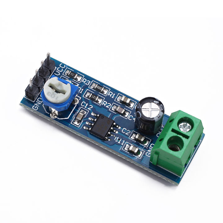 LM386 DC 5V-12V Mini Micro Audio Amplifier AMP Board Module HIFI DIY ...