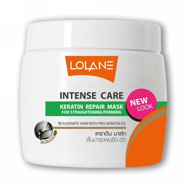 Lolane Intense Care Straightening Perming Keratin Repair Hair Mask 200g ...
