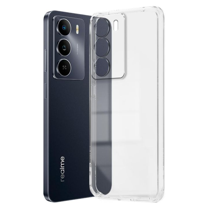 Realme C75 Back Cover Transparent Soft TPU Silicone Back Cover – Anti ...