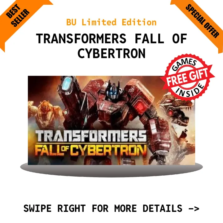 TRANSFORMERS FALL OF CYBERTRON .JPG - Game for PC - with installation ...