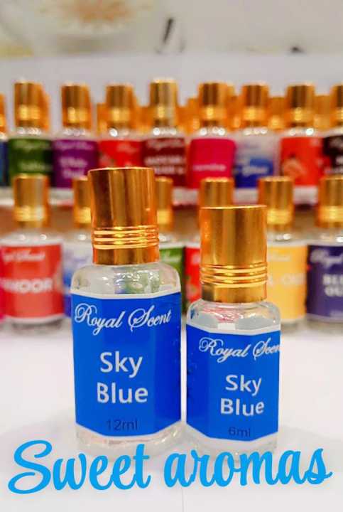 "ATTAR | SKY BLUE | PURE ATTAR | LONG LASTING | 3 ml 6 ML , 12 ML ...