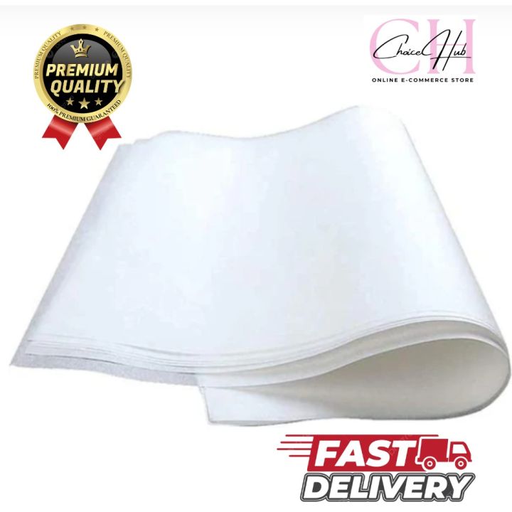 White Butter Paper (Pack Of 50 Sheets) | Daraz.pk