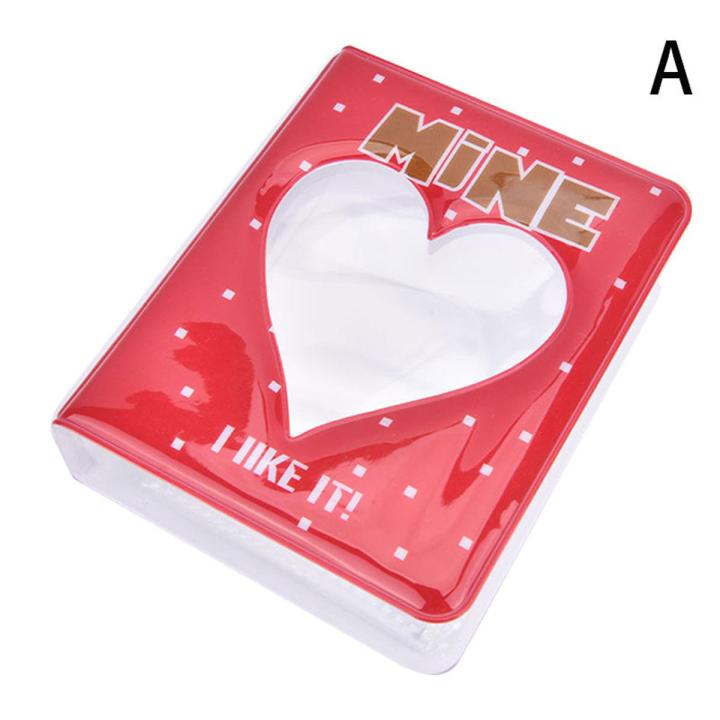 Cartoon Star Chasing Album Card Collection Book Round Hollow Photo Mini ...