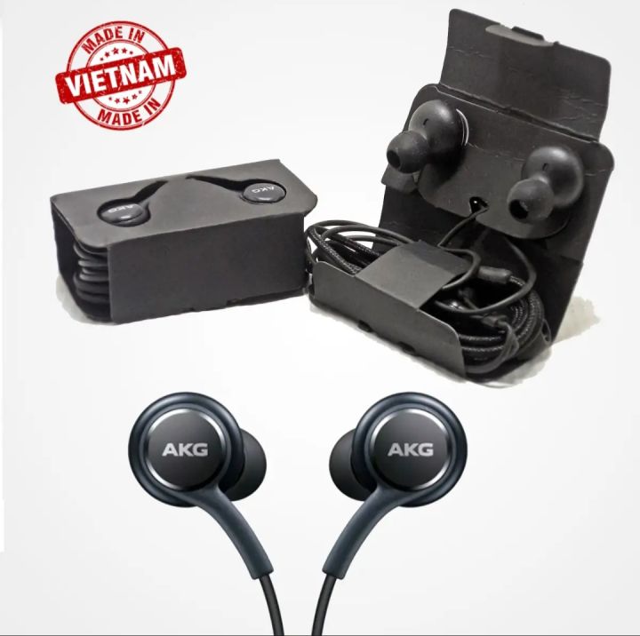 Akg Original Handsfree High Quality Bass & Sound With Microphone for Digital Audio-Video Devices ...