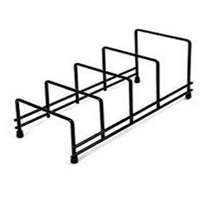 WF Luxury Heavy Duty Plate Storage Rack Kitchen Storage Rack, Black ...