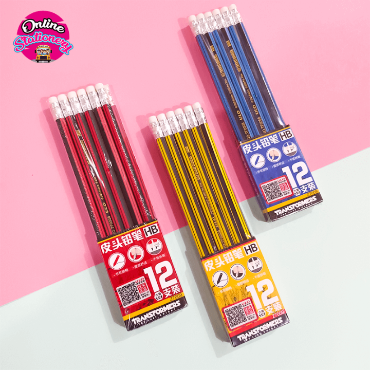 Disney Transformer HB Graphite & Lead Pencils Set Pack of 12 | Daraz.pk