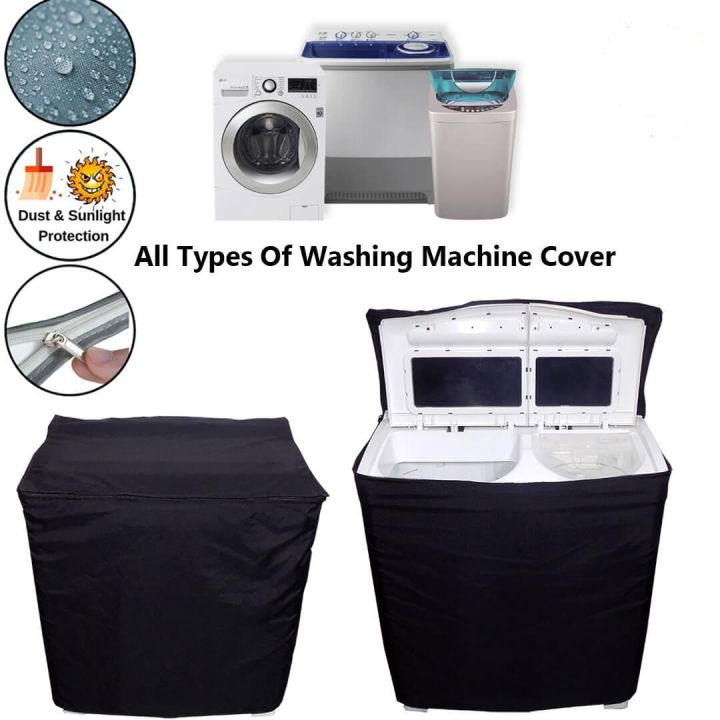 Waterproof And Dustproof ( 8 KG - 16 KG ) Washing Machine Cover And ...
