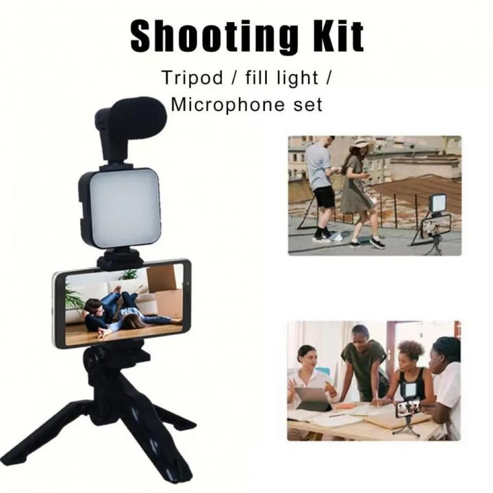 Vlogging Kit Studio kit Smartphone & Camera Vlogging Kit Video Shooting ...