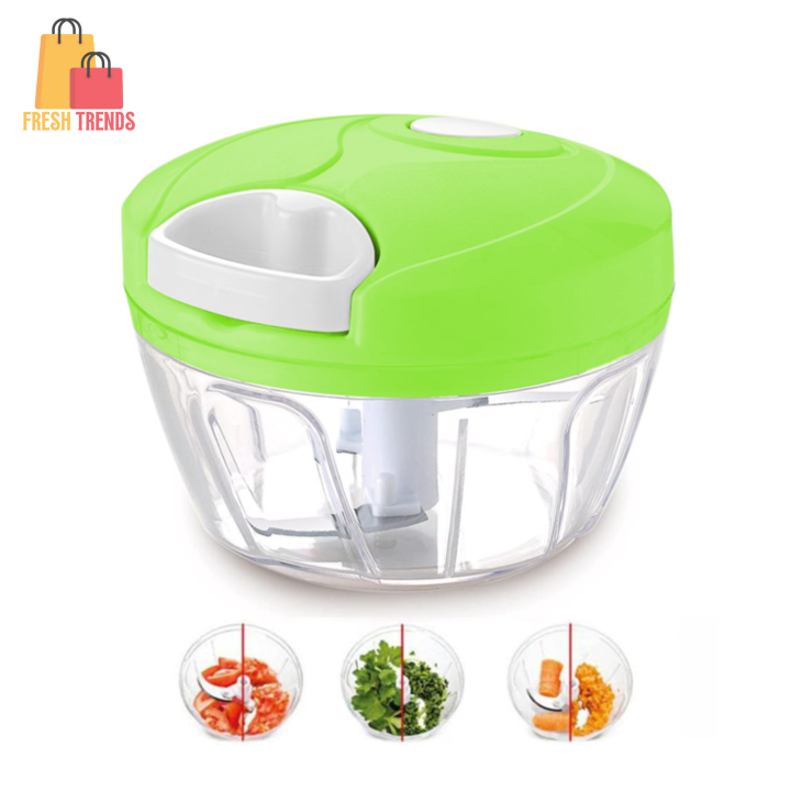 Mini Hand Chopper | Portable Manual Food Chopper for Vegetables ...