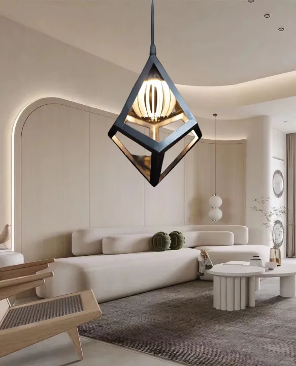 Diamond Shape Ceiling Hanging Light | Daraz.pk