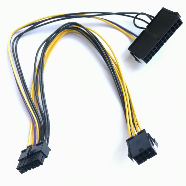 ATX PSU Power Supply Cable 24Pin CPU 8Pin 4+4Pin To 12Pin Connector for ...