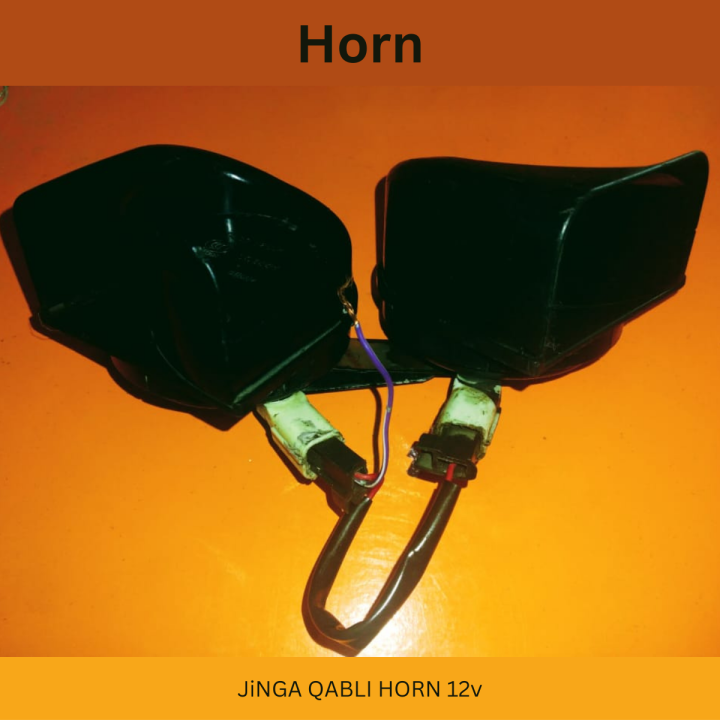 2 pair Universal Horn jinja power horn for bike and car horn | Daraz.pk