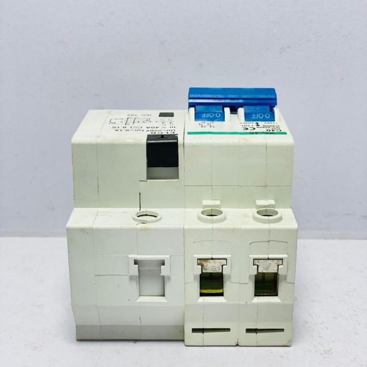 2P+N 2 Poles 16A 400V Mini Earth Leakege Circuit Breaker Household Leakege Residual Over Current ...