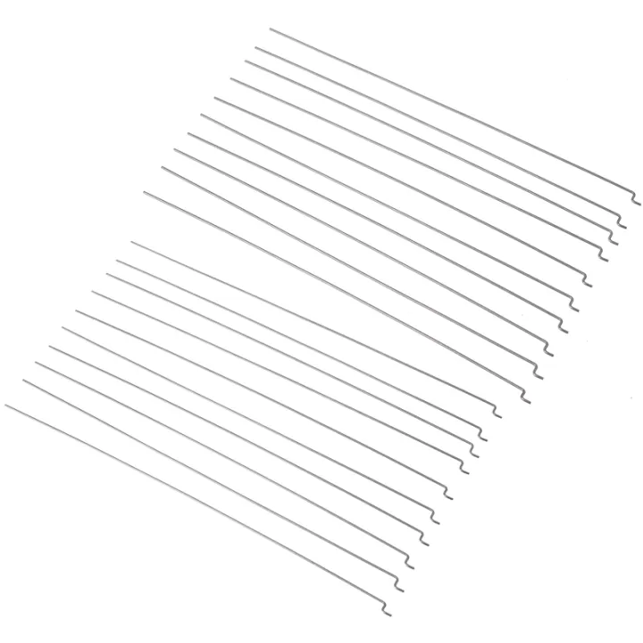 Toys 10Pcs Z type D1.2mm steel wire push pull rod pushrod for rc ...
