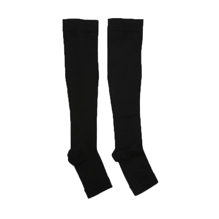 Pregnant Women Socks Leg Relief Pain Thigh-High Compression Stockings ...
