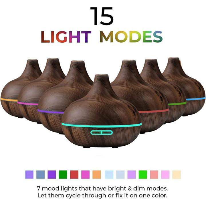 Ultimate Aromatherapy Diffuser - Ultrasonic Diffuser - 300ml Diffuser ...