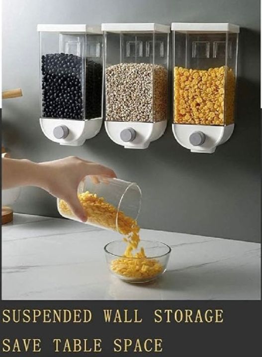 1.5L/1.5kg Transparent Grain Storage Box – Single Piece | Daraz.pk