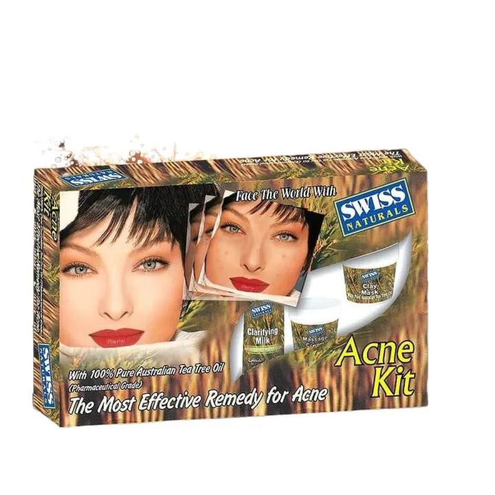 Swiss Acne Herbal Facial Treatment kit 60ml | Daraz.pk