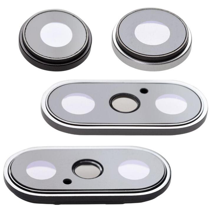【2023NEW】1pcs Back Rear Camera Glass Lens Ring Cover With Frame Holder ...