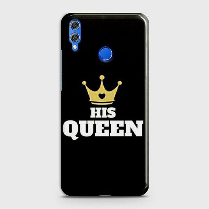 Huawei Honor 8C Cover Case Black queen Hard Cover- Design 46 Cover ...