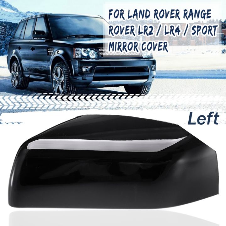 Durable Auto Parts Left Wing Side Mirror Cover Gloss Black For Land ...