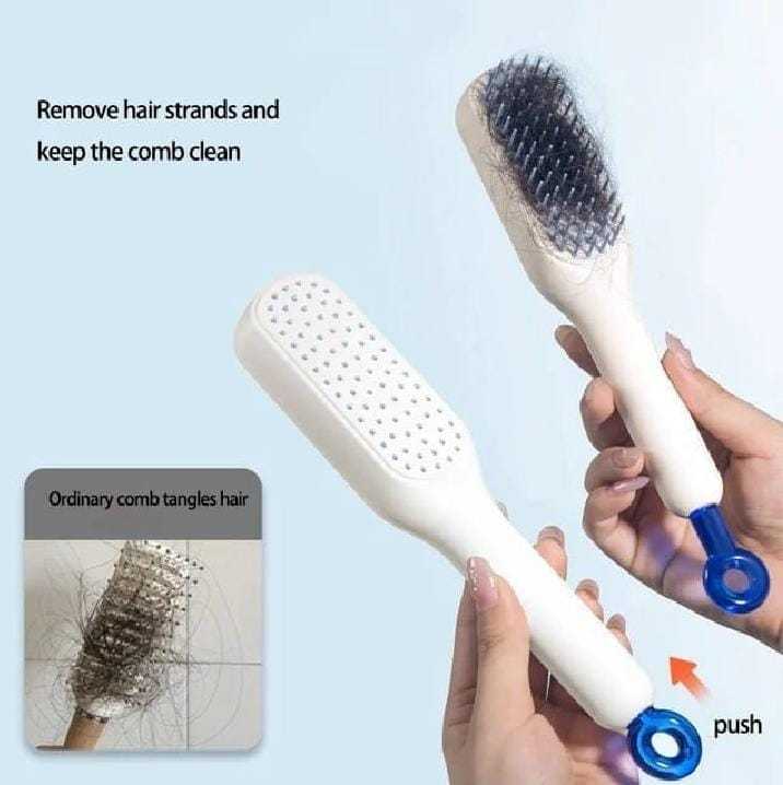 1pc Telescopic Magic Comb Not Stick Hair Brush Portable Fluffy ...