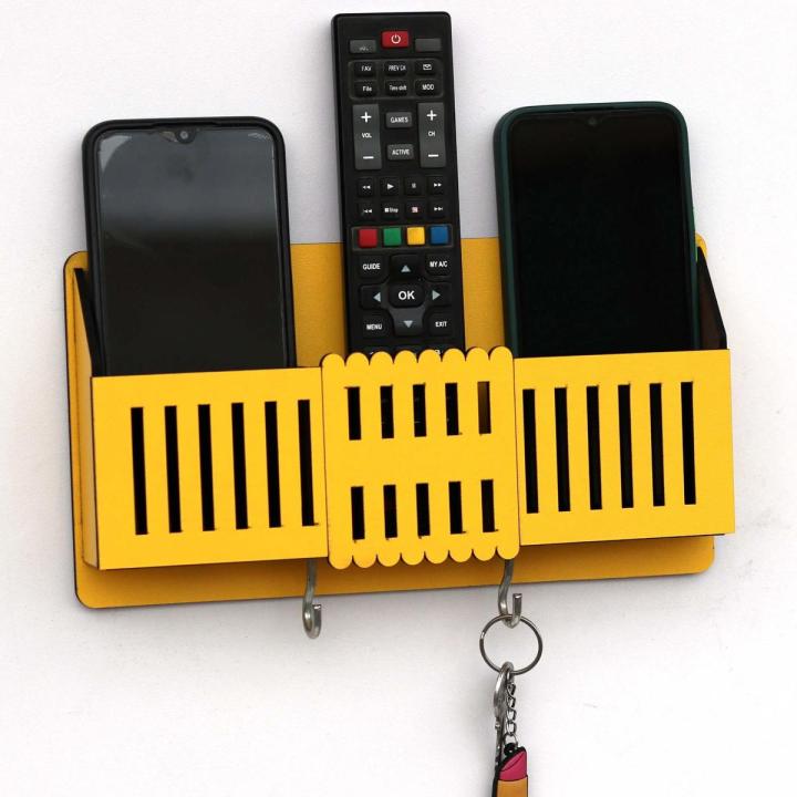 Remote Control Stand Mobile Holder - Mobile Organizer Keys Hanger ...