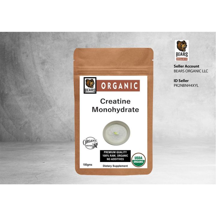 Creatine Mono_hydrate 2 100gm | Daraz.pk
