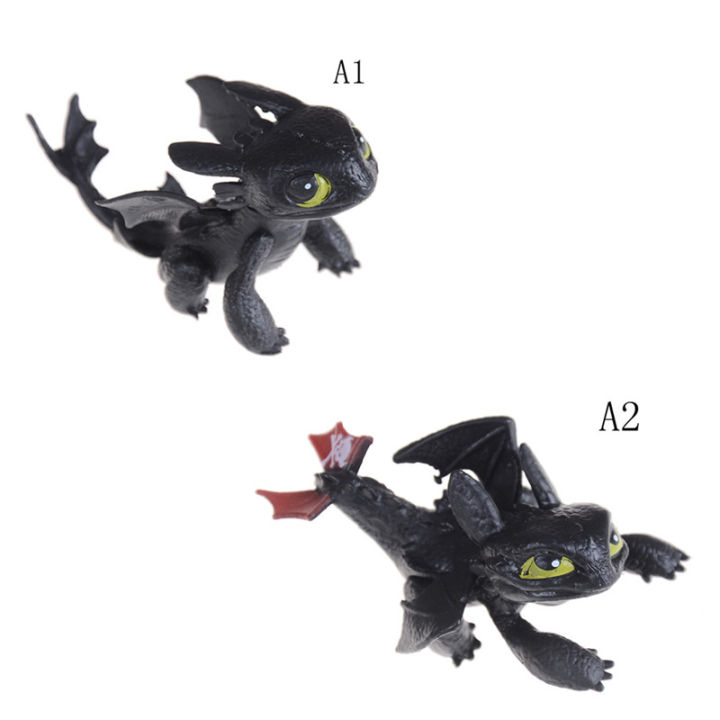 Action Figures Night Fury Toothless PVC Dragon Children Brinquedos Kids ...