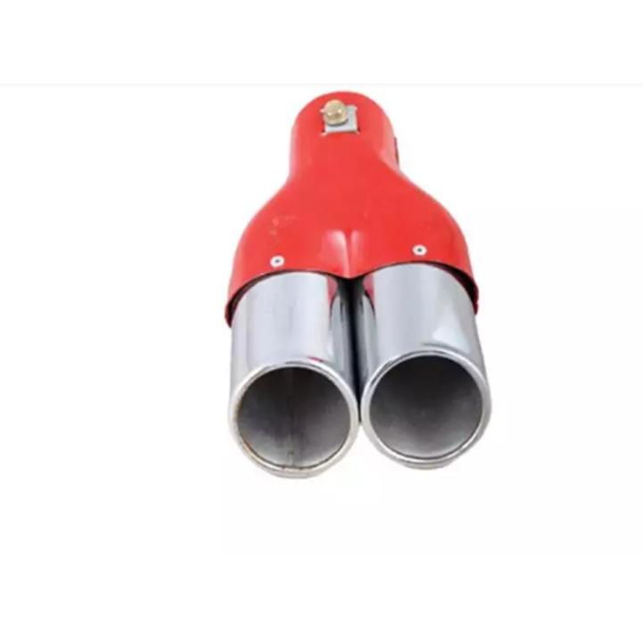 Double Pipe Silencer Cover Metallic Coating | Daraz.pk