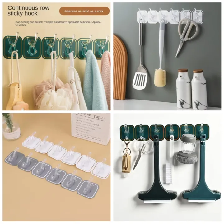 MS - Six Rows Of Sticky Hook | Daraz.pk