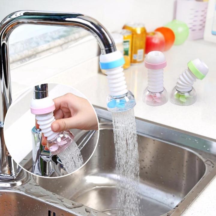 360 Degree Turbo Water Saving Tap, Anti Splash Tap, Fan Faucet Sprayer ...