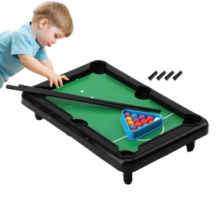 Mini Billiard Table Mini Pool Table Tabletop Desktop Billiards Plastic ...